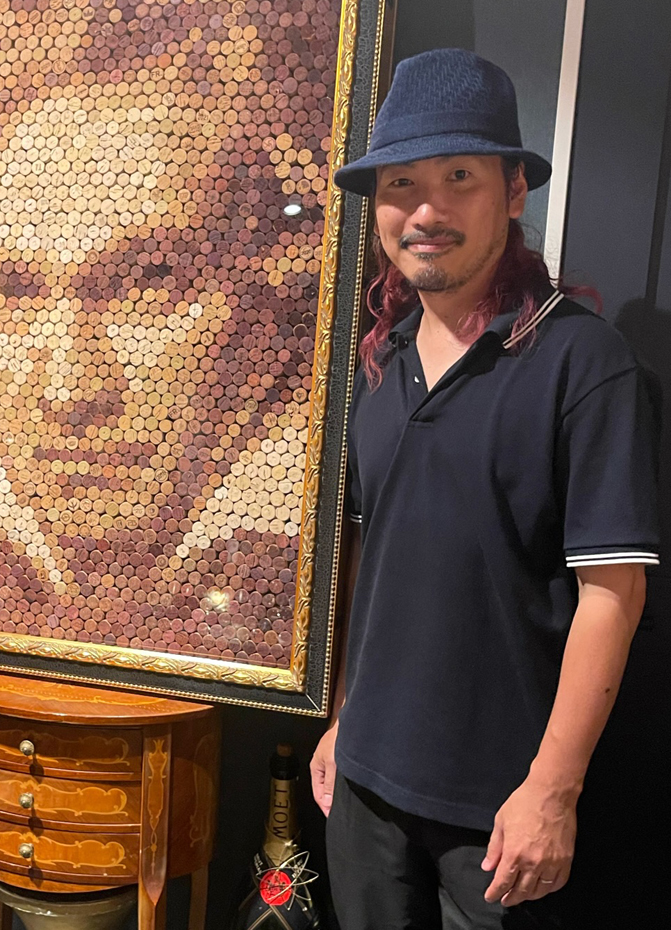 Cork Artist - Bespoke Wine Cork Portrait Art