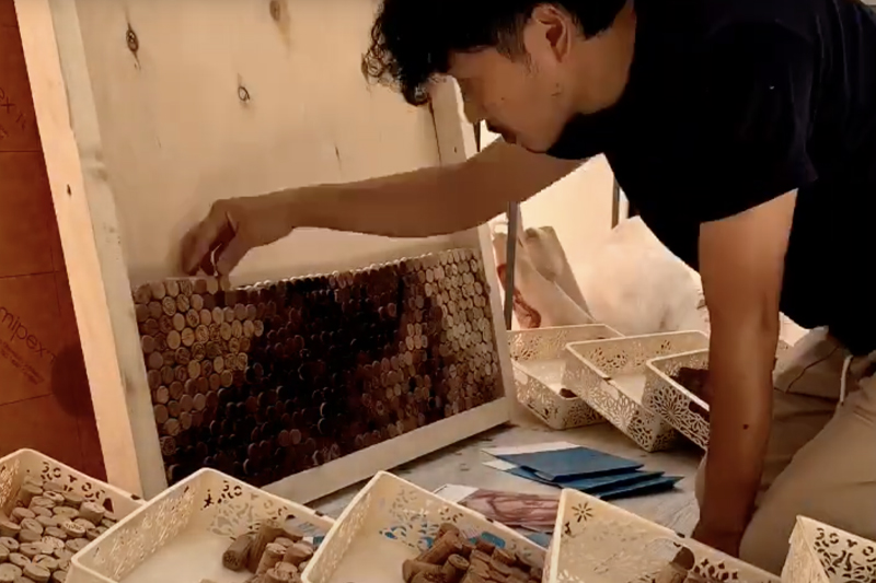 Cork Artist - Bespoke Wine Cork Portrait Art