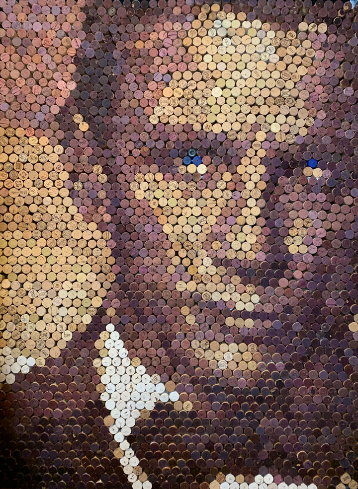 Cork Artist - Bespoke Wine Cork Portrait Art