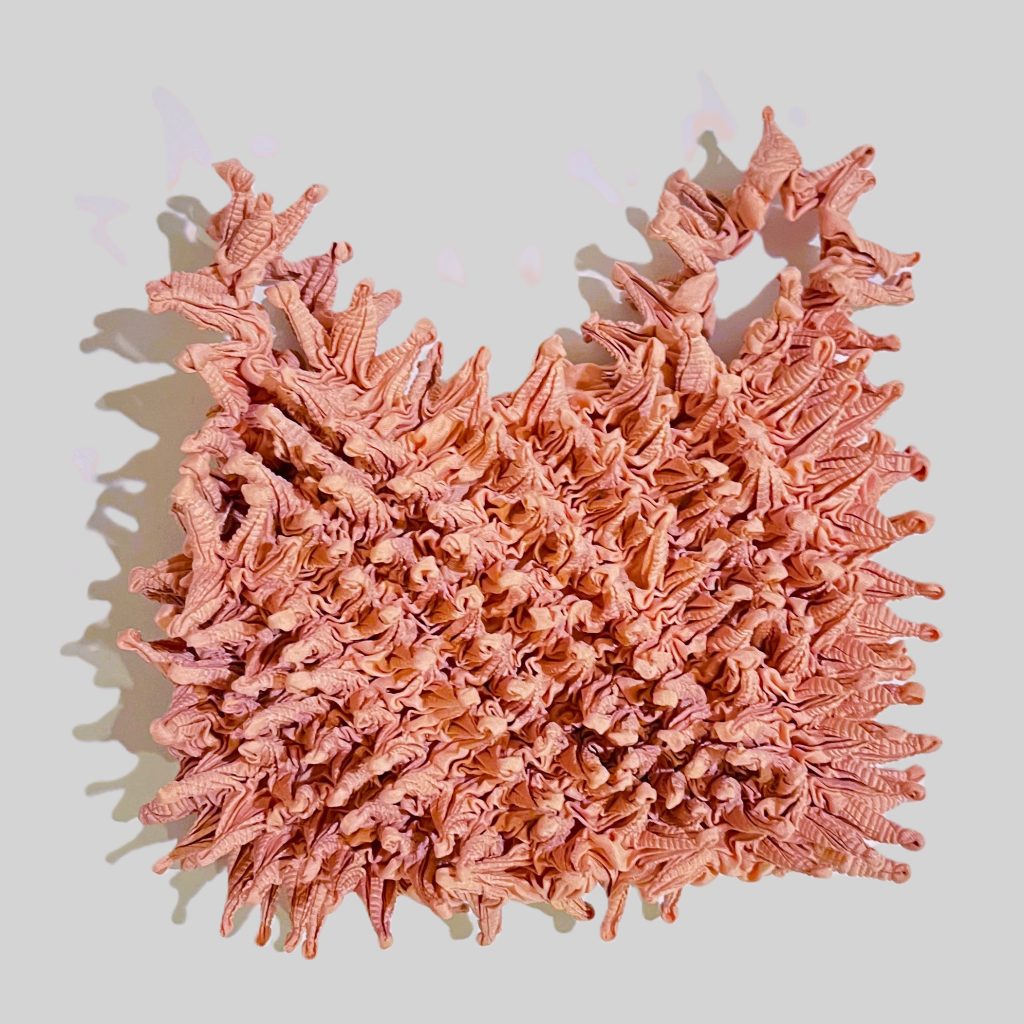 Spiky Shibori Handbag | 500 years of Japanese Tie Dye Technique