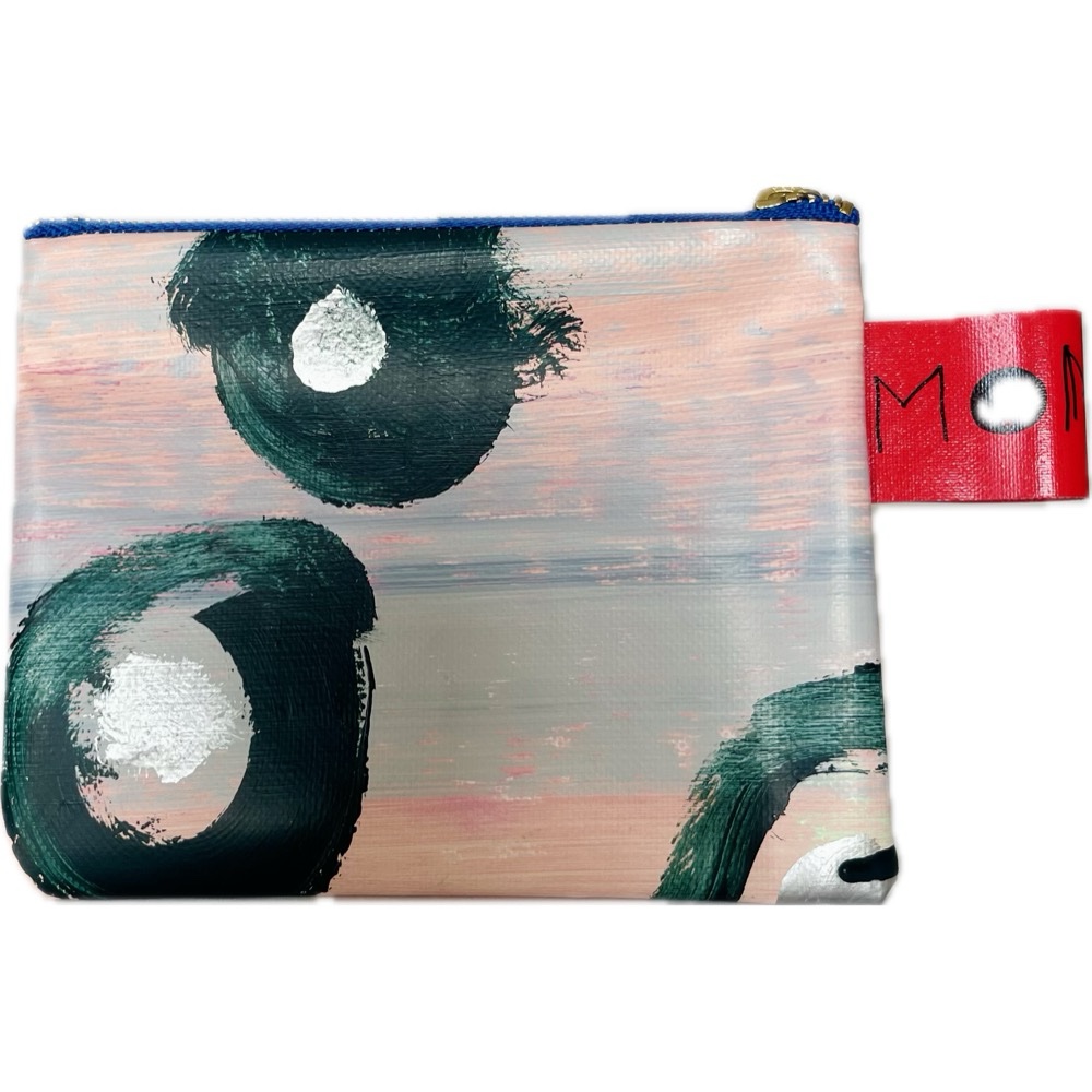 Waterproof Upcycled Pouch |Support Autistic Artist's Journey
